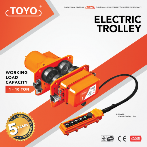 Cek Selengkapnya Harga Jual Electric Trolley Atau Trolley Hoist