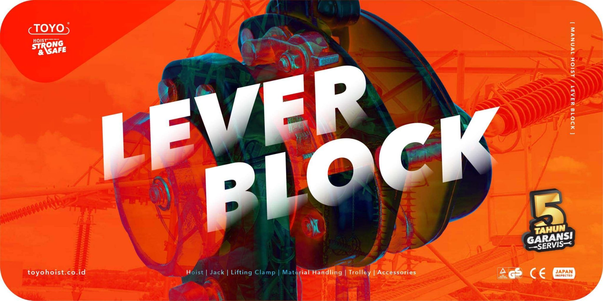Lengkap! Ketahui Berbagai Tonase dan Fungsi Lever Block Toyo
