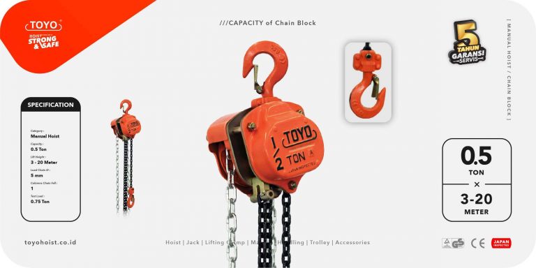 Kenali Tonase Chain Block, Pastikan Anda memilih yang Tepat